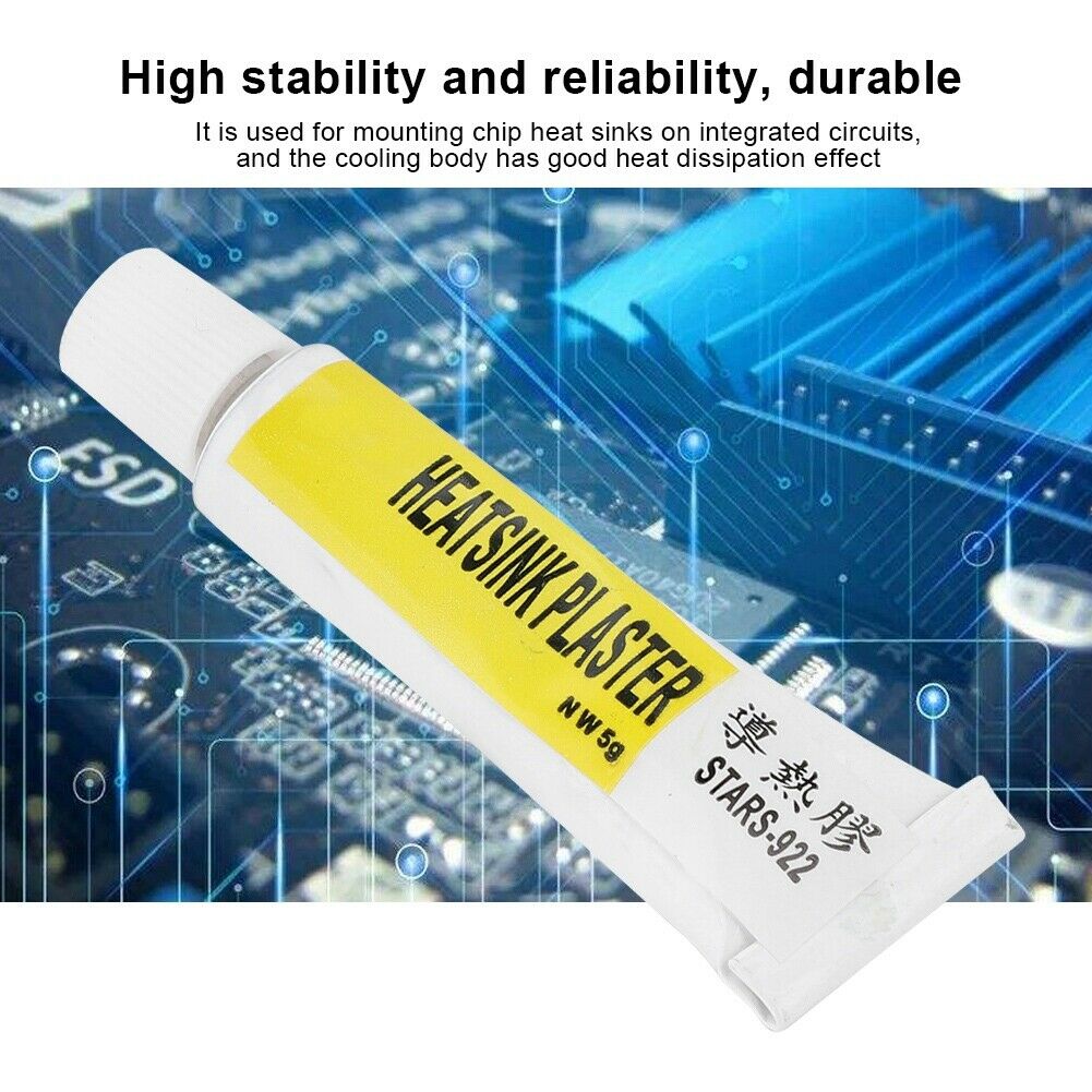 Heatsink Plaster STARS-922 for LED CPU Glue Thermal Silicone Grease ...